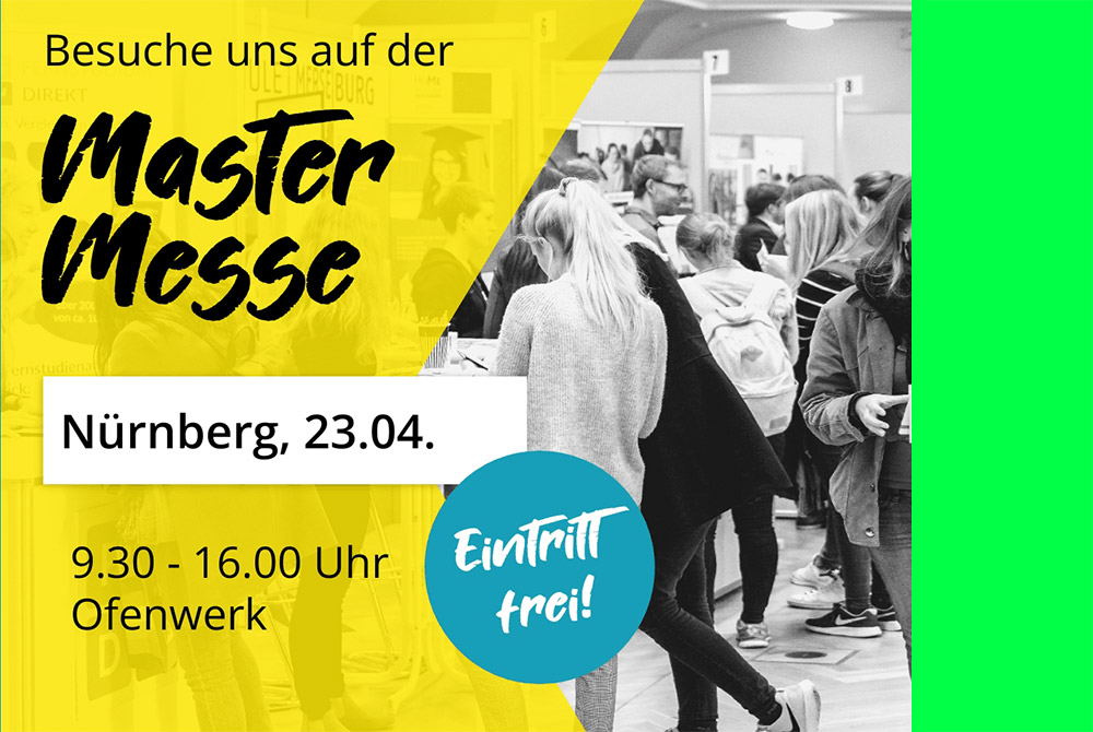 Meet us at the Master Fair Nuremberg | UTN